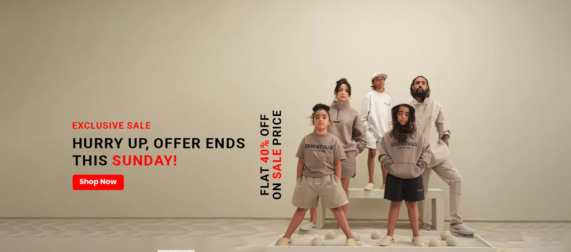 Essentials Clothing | Get Up To 40% Off | Essentials UK